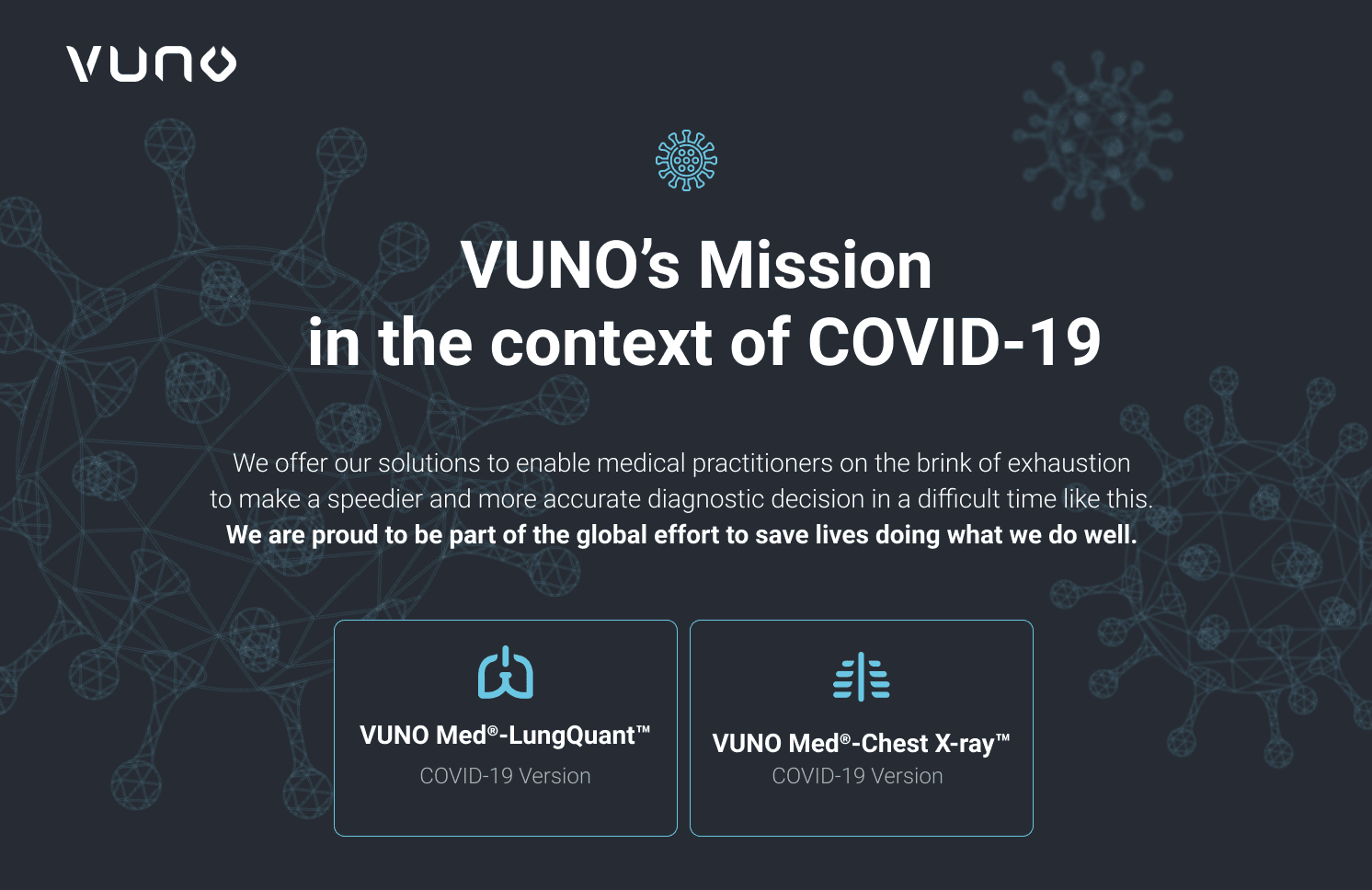 Vuno offers free AI solution for reading COVID-19 lung images - VUNO ...