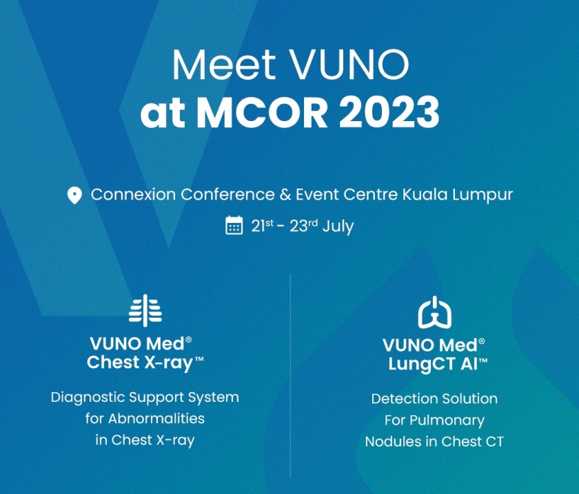 뷰노, 말레이시아 영상의학회 MCOR 2023 참가 - 뷰노, View the Invisible, Know the Unknown